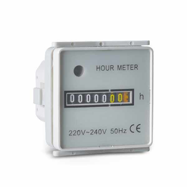 Small Electromagnetic Elapsed Timer Counter Meter Engine Run Hour Meter ...