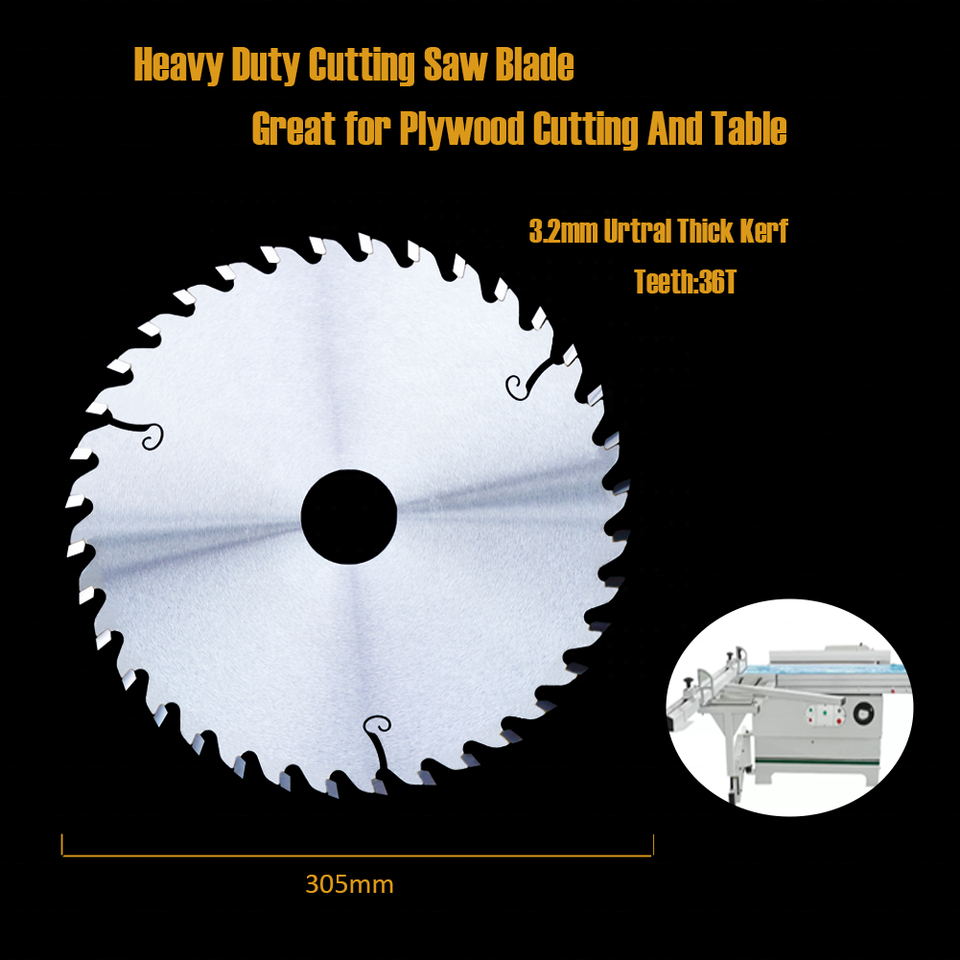 Sharp Universal Table MDF Table Saws Blades Cutting of Various Wood 305 ...