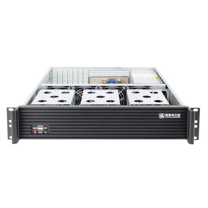 Sturdy 2u Rackmount Server Case With 9 Hdd Bays & Usb Ports