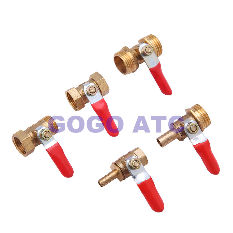 New Pneumatic Ball Valve Pagoda Small Ball Valve Switch 1 ' 2' 1/4 ...