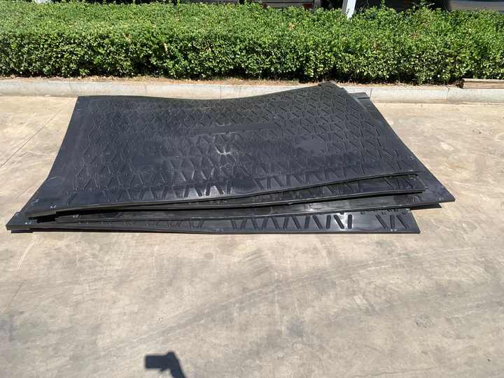For Hollow Interlock HDPE Composite Dura Base Ground Protection Mats ...