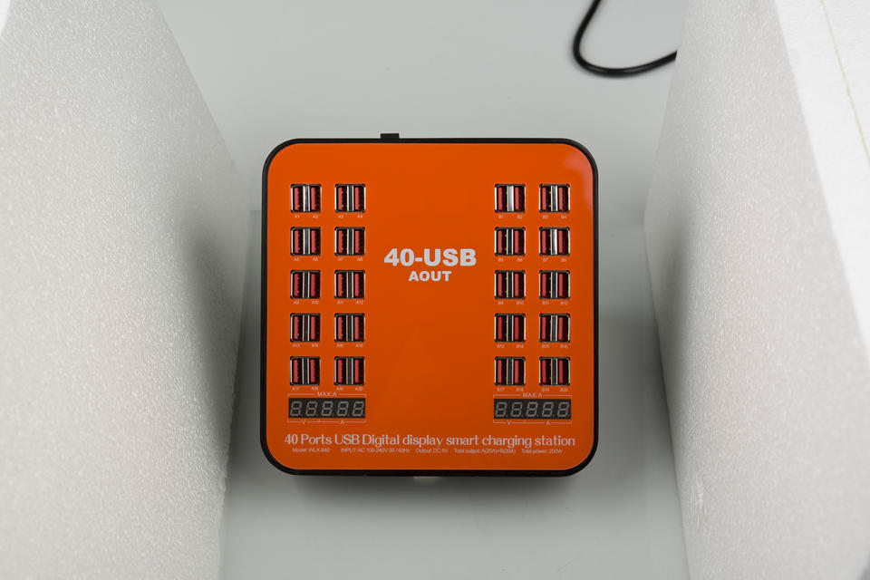 200W 40 Ports USB Charger - Efficient Multi Device Charging