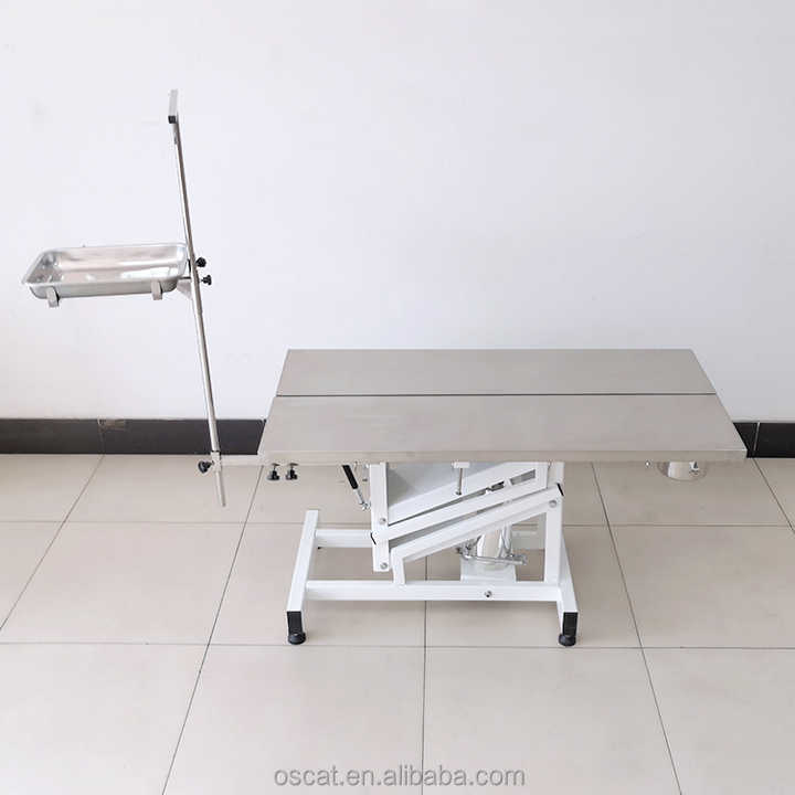 OSCAT Veterinary Surgery Table Stainless Steel Vet Table Hydraulic Lift ...