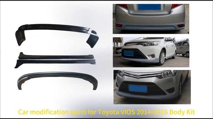 Wide Body Kit for Toyota VIOS 2014 2015 2016 ,the Pp Auto Body Systems ...