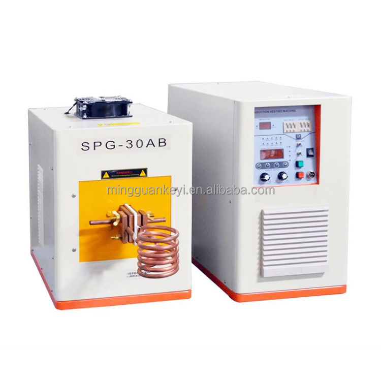 MGSI High Frequency Induction Heater 80-200kHz 30KW Heating Chamber ...