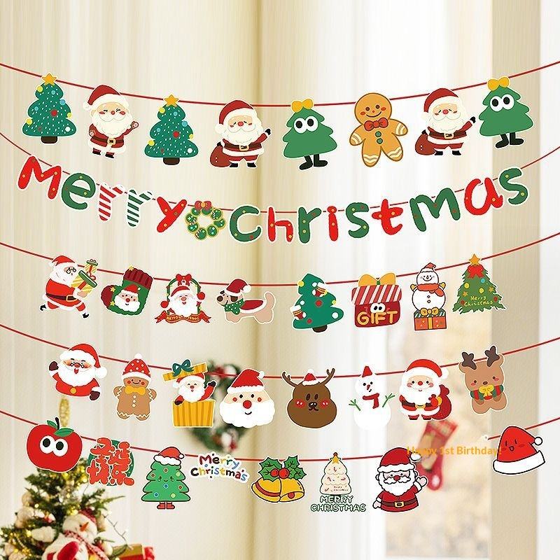 Customize Christmas Decoration Flags Double-Layer Printed Design ...