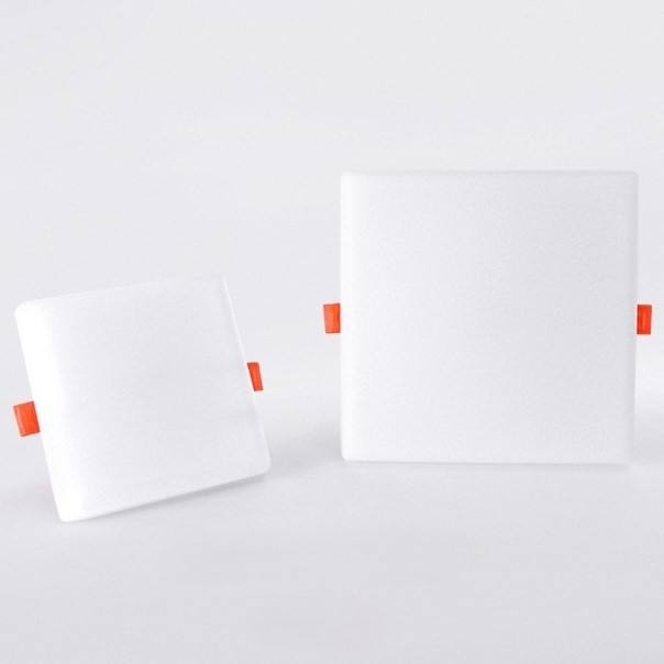 IP20 Adjustable Opening LED Panel Light Round & Square 9W 18W 24W 36W ...
