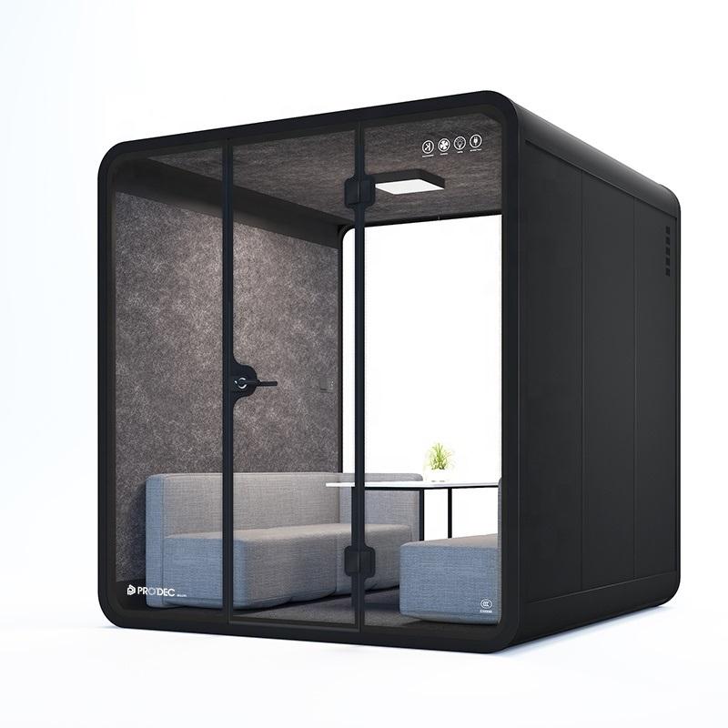 Prefab Office Sound Proof Booth - Ideal for Any Setting