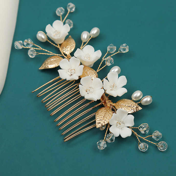 Fashionable Vintage-Elegant Alloy Metal Comb Hair Accessories with ...