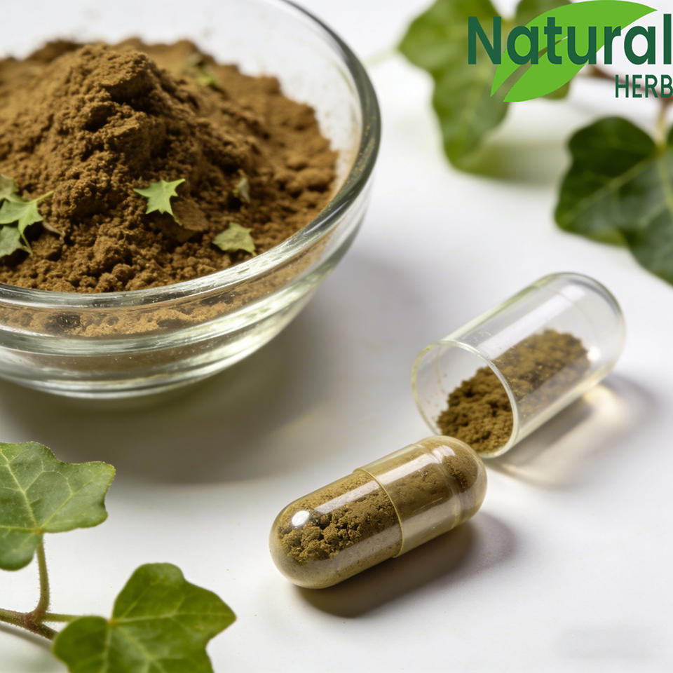Natural Ivy Leaf Extract Brown Powder 10% Hederacosides GMP Certified ...