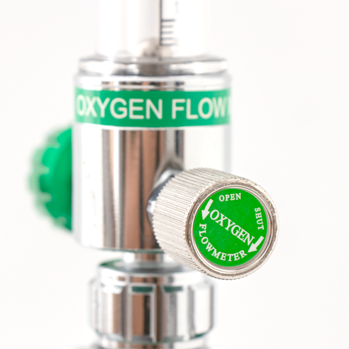LOVTEC Hospital Wall Mounted Flow Meter Medical Oxygen Flowmeter with ...