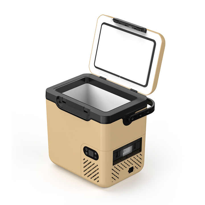 12l/18l Mini Portable Solar Battery Car Fridge Batter Cooling 12v/24v ...