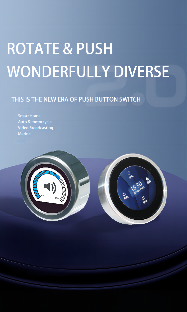 Smart Appliance Knob Display 1.6 Inch Round Ips Tft Module 480xrgbx480 Rotary Switch For Smart ...