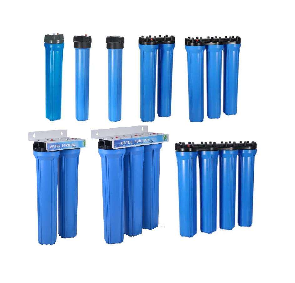 20 Inch Four Conjoined Filter Housing - Water Filter System