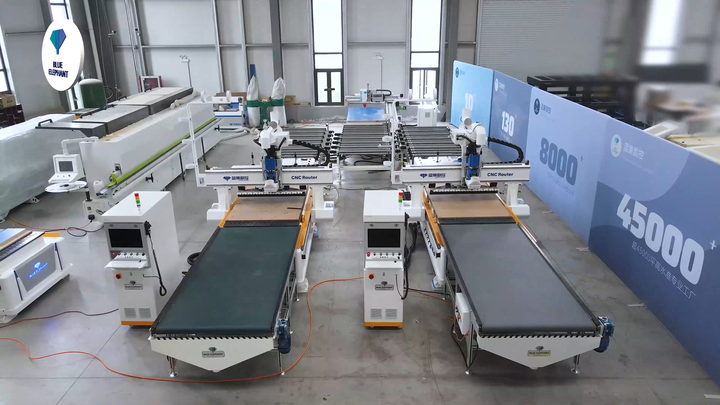 Blue Elephant CNC Own Factory Customisable Panel Furniture Production ...