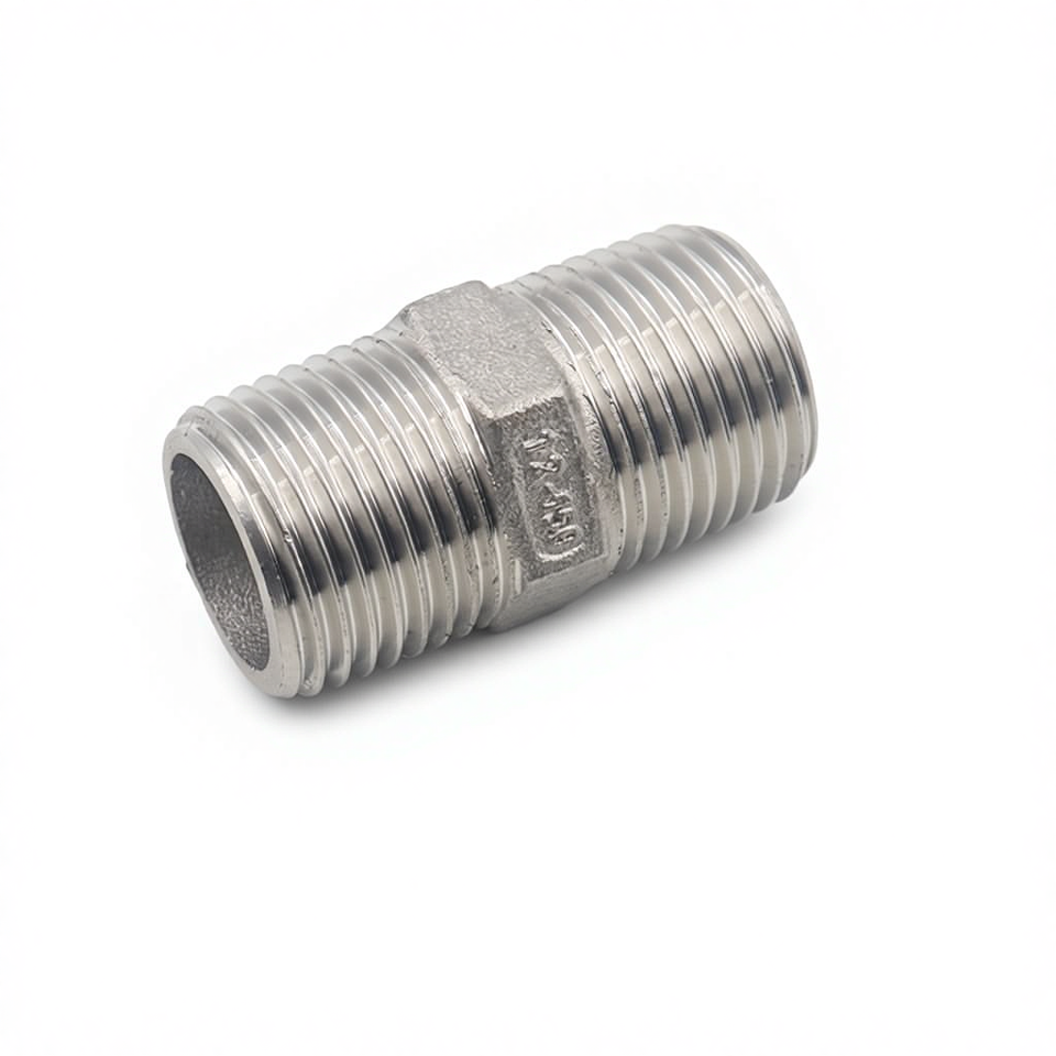 3/4 Inch Stainless Steel Straight Union Socket/Socket. Cast. AISI 316 ...
