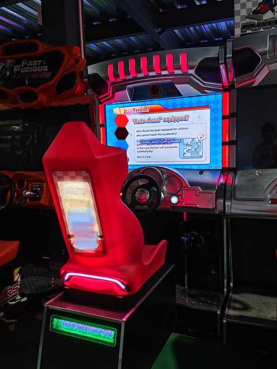 42 Inches Coin Operated Video Games Simulator Machine Car Racing Car ...