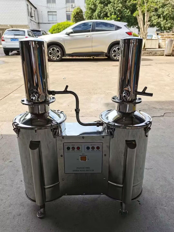 Stainless Steel Double Water Distiller - 1 Year Warranty