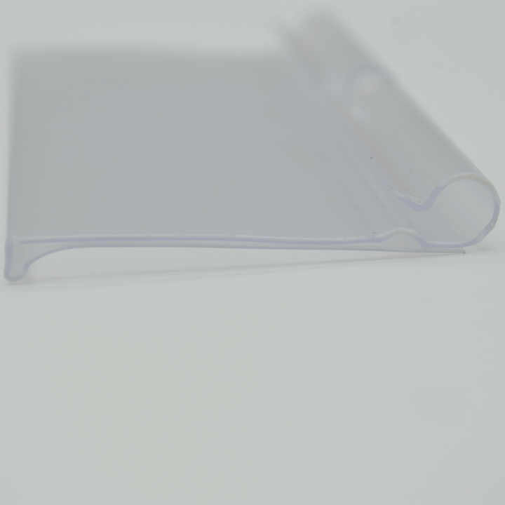 Customized Ticket Strip Plastic PVC Extrusion for Supermarkets