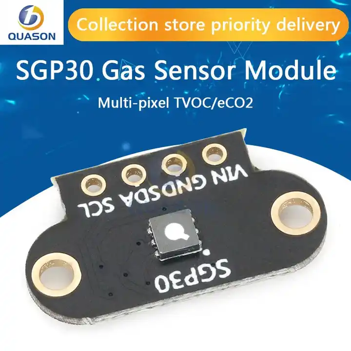 Indoor Air Sgp30 Measurement Gas Sensor Multi-pixel Tvoc/eco2 Quality ...