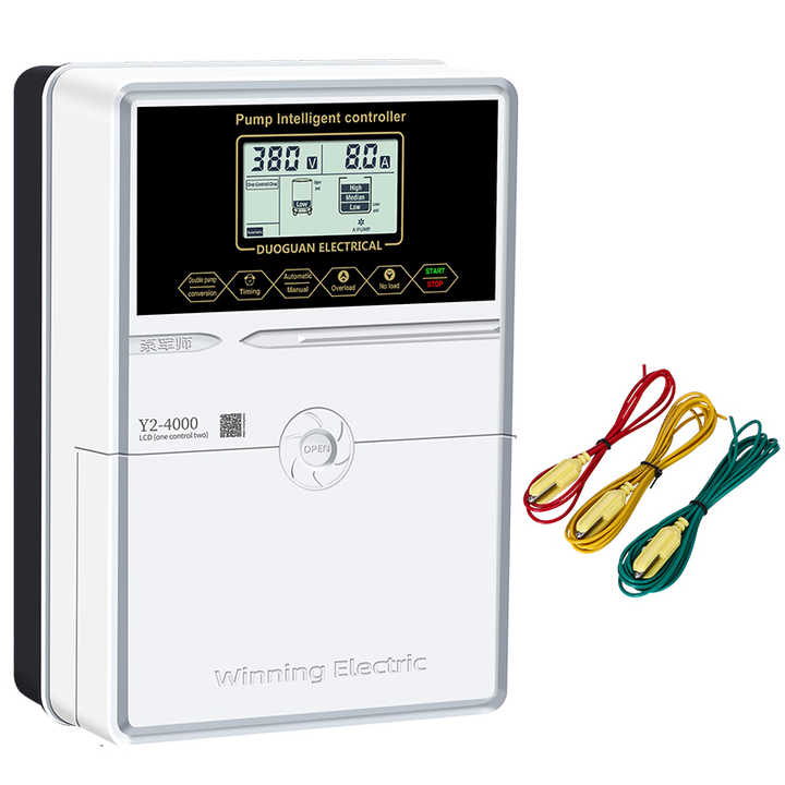 Sewage Lift Pump Controller 220V Dry Running Protection Automatic ...