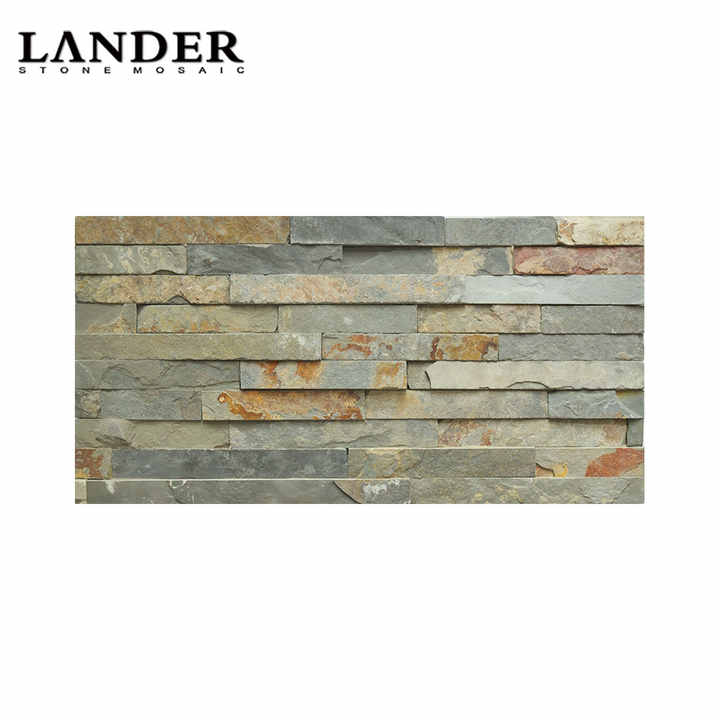Exterior Wall Veneer Slate Stone Panels - Durable & Stylish
