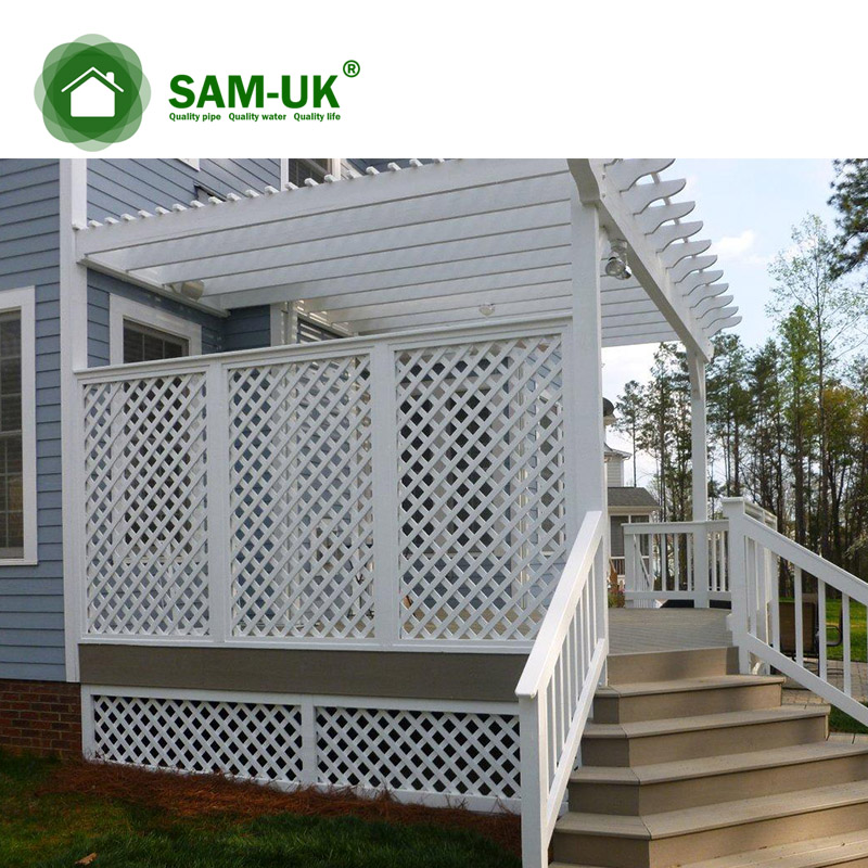Square Vinyl Lattice - High Quality Privacy Fence Panels