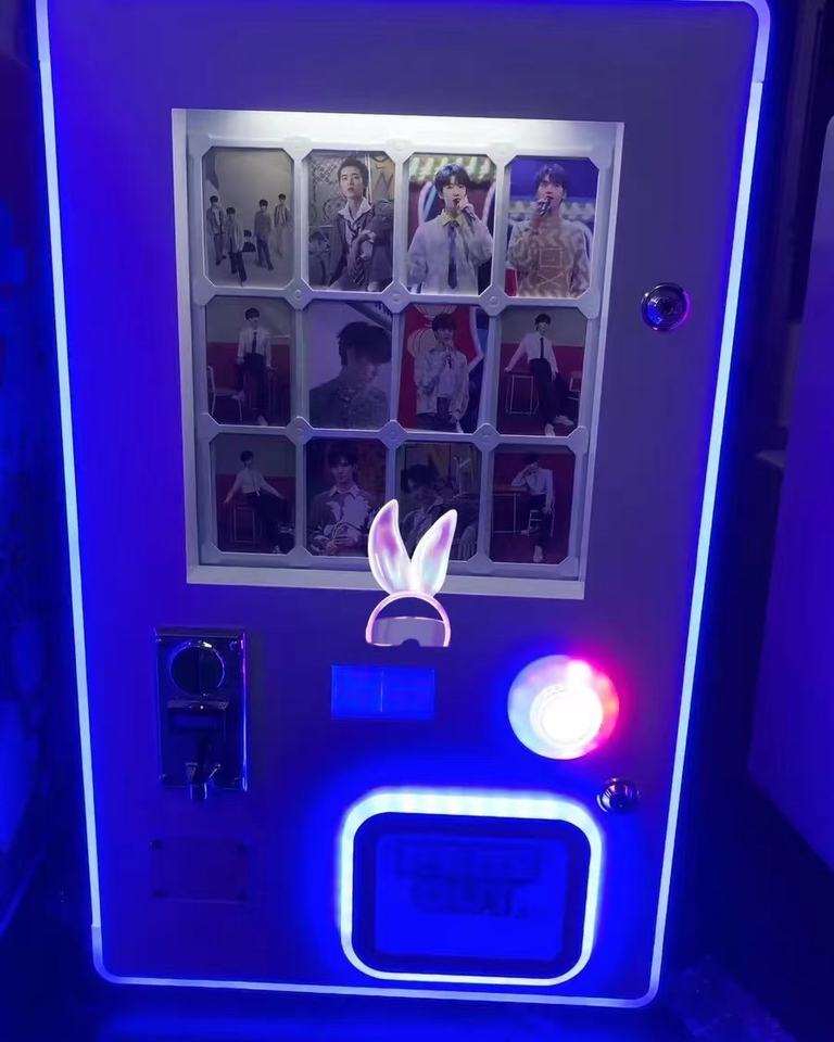 Kpop Event Coin Operated Lucky Draw Game Machine for Idol Events ...
