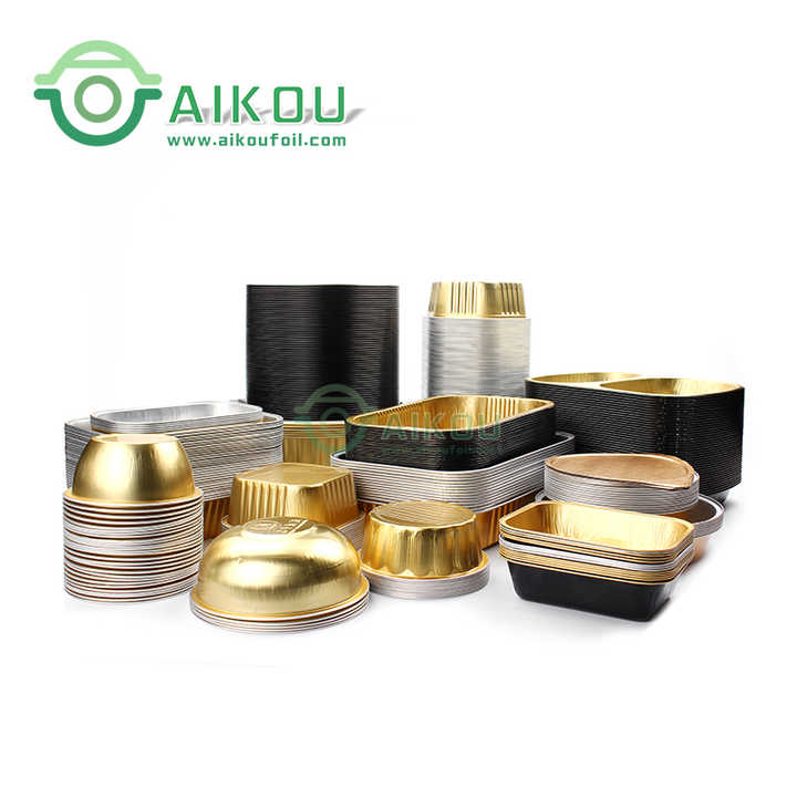 Mikrowelle Gold - Durable and Stylish Aluminum Containers