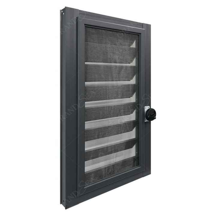 Soundproof Noiseless Modern House Internal Aluminum Louvered Windows ...