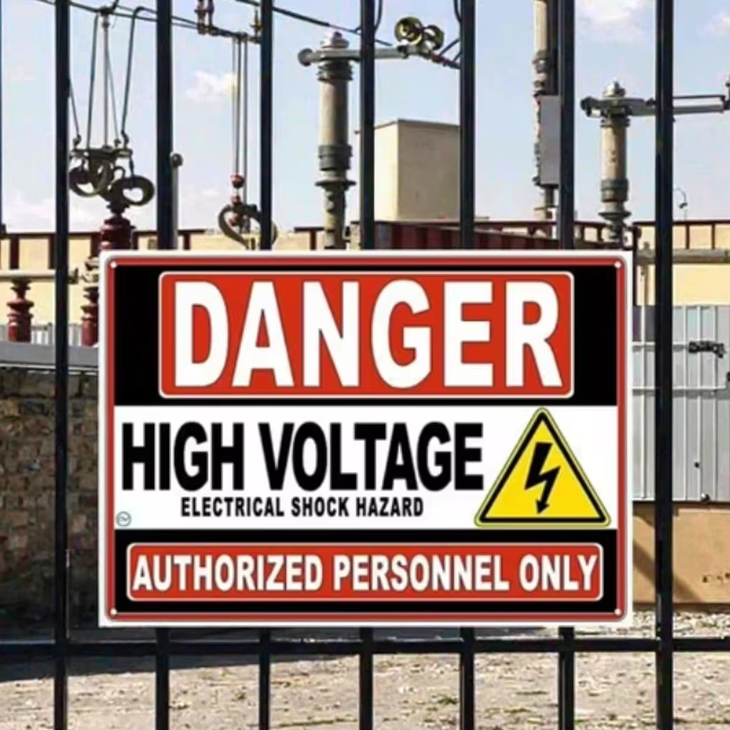Dangerous Electrical Hazard Signs - High Voltage & Safety