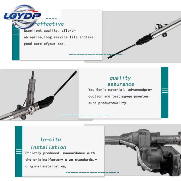 Power Steering Gear Box and Pinion Steering Rack for JAC Refine S3 ...