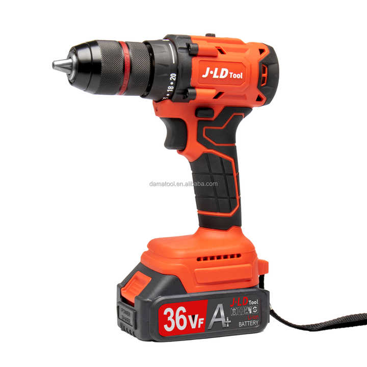 Cordless Drill Portable Power Tools Electric Lithium Battery Operated ...