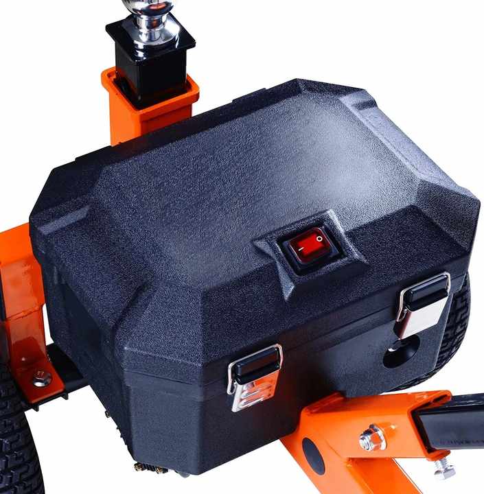 Four Wheel Electric Self-Propelled Mater Trailer Dolly 800W 48V ...