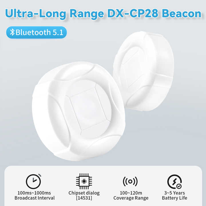 DX-SMART Iot Ultra Long Range Ibeacon - 5 Year Battery Life