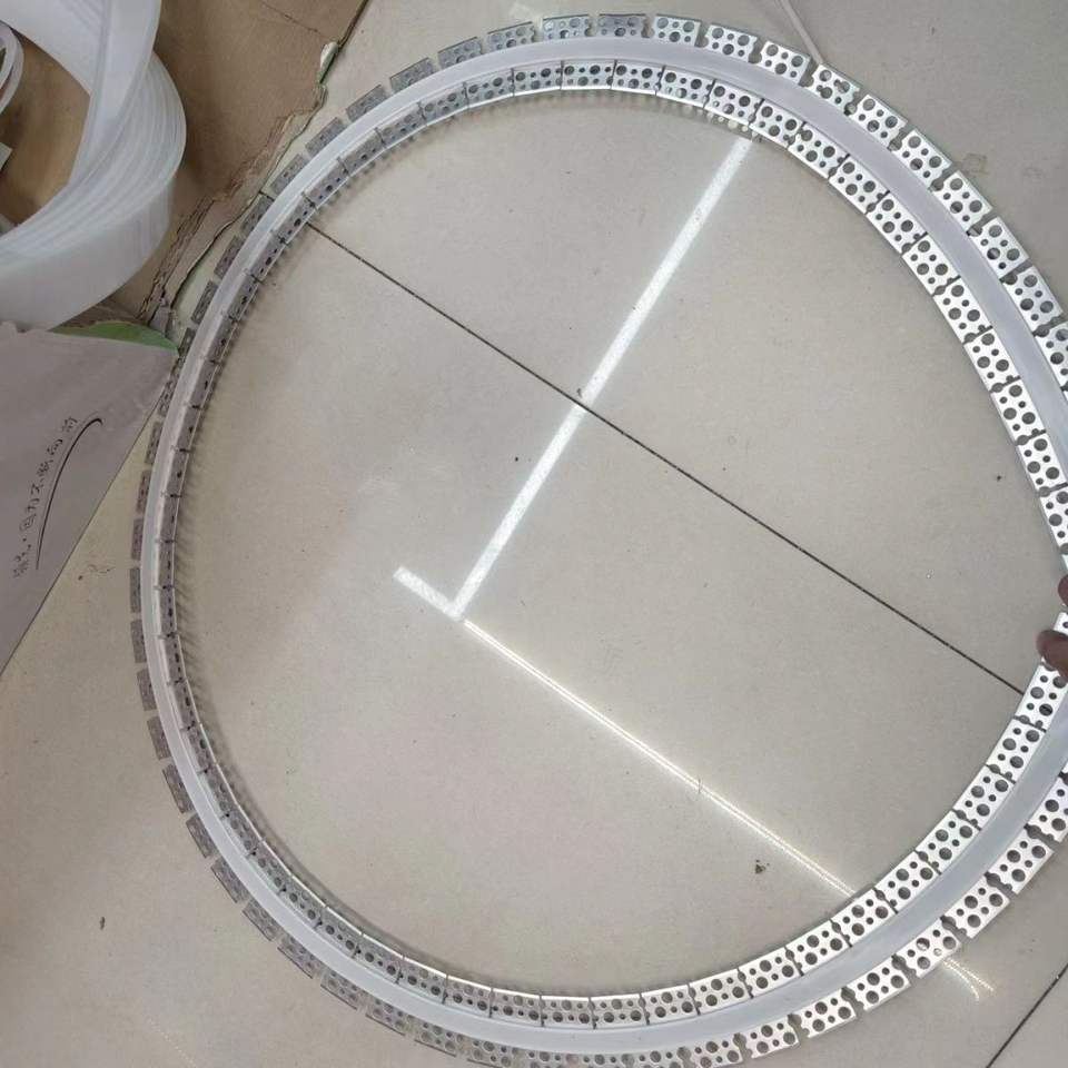 15mm 20mm Width Flexible LED Channel Track Drywall Profile