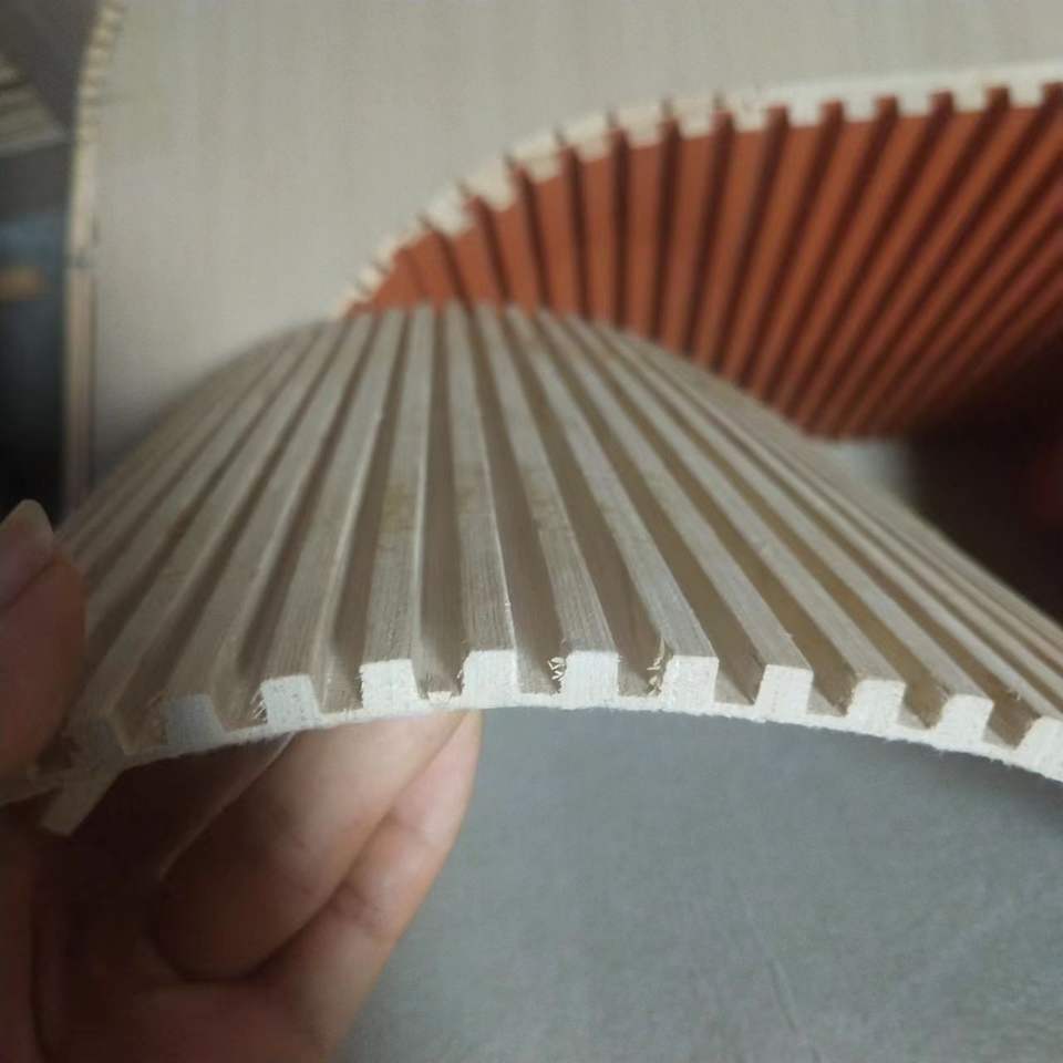 Real Wood Veneer Flexible Panel - Bendable & Curved for Column Cladding ...