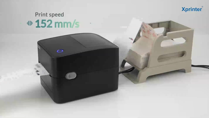 Xprinter XP-410B Direct Thermal Barcode Printer for Logistics