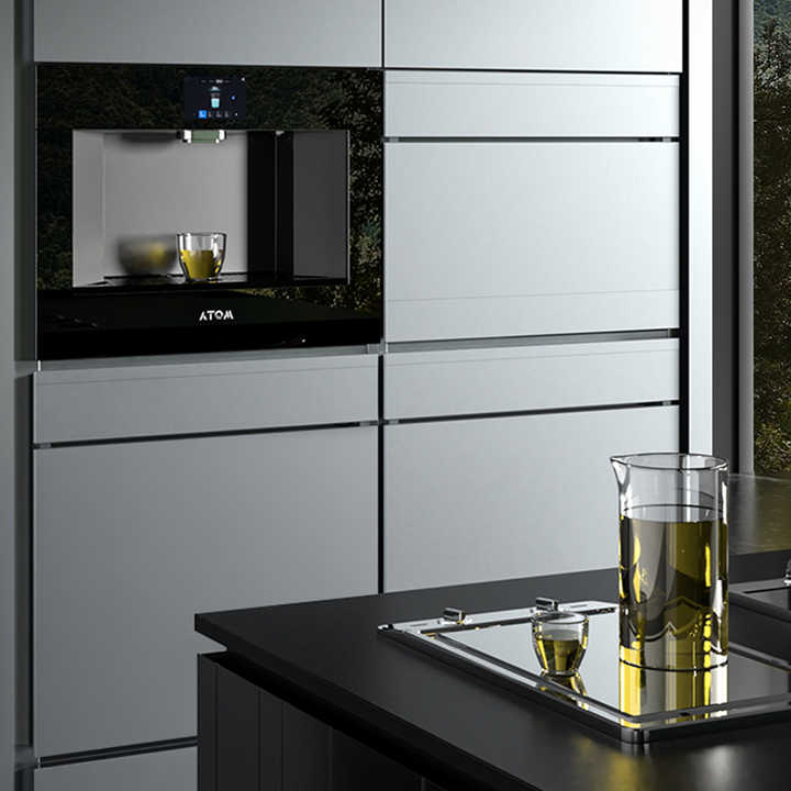 New Design Built-In Water Cooler Dispenses Ambient Hot Chilled and ...