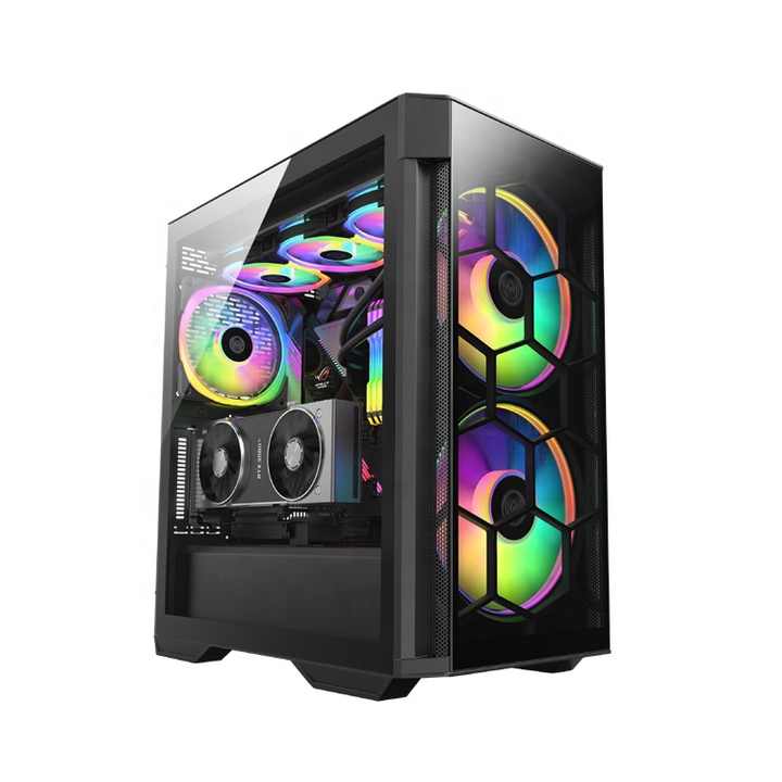 JNP Full Tower EATX Gaming Chassis - Support 420MM CPU Cooling