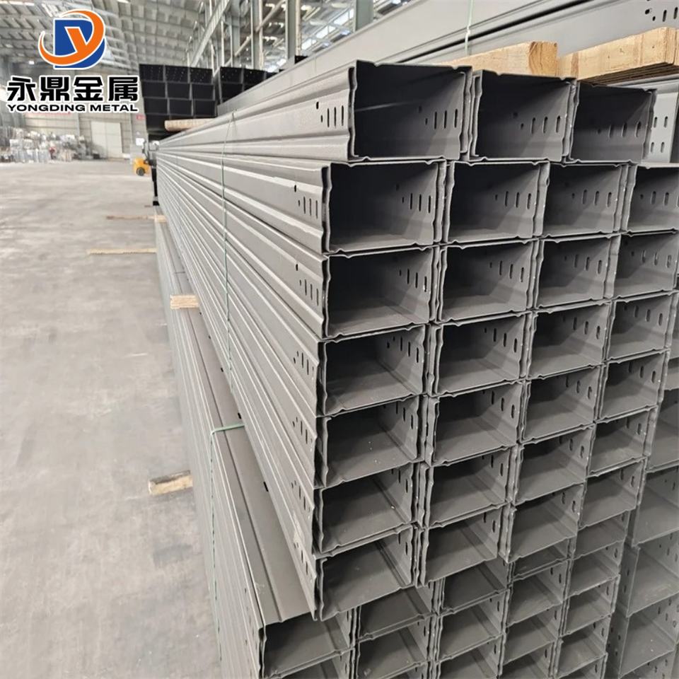Aluminum Alloy Industrial Fireproof Solid Bridge Trough Cable Tray ...