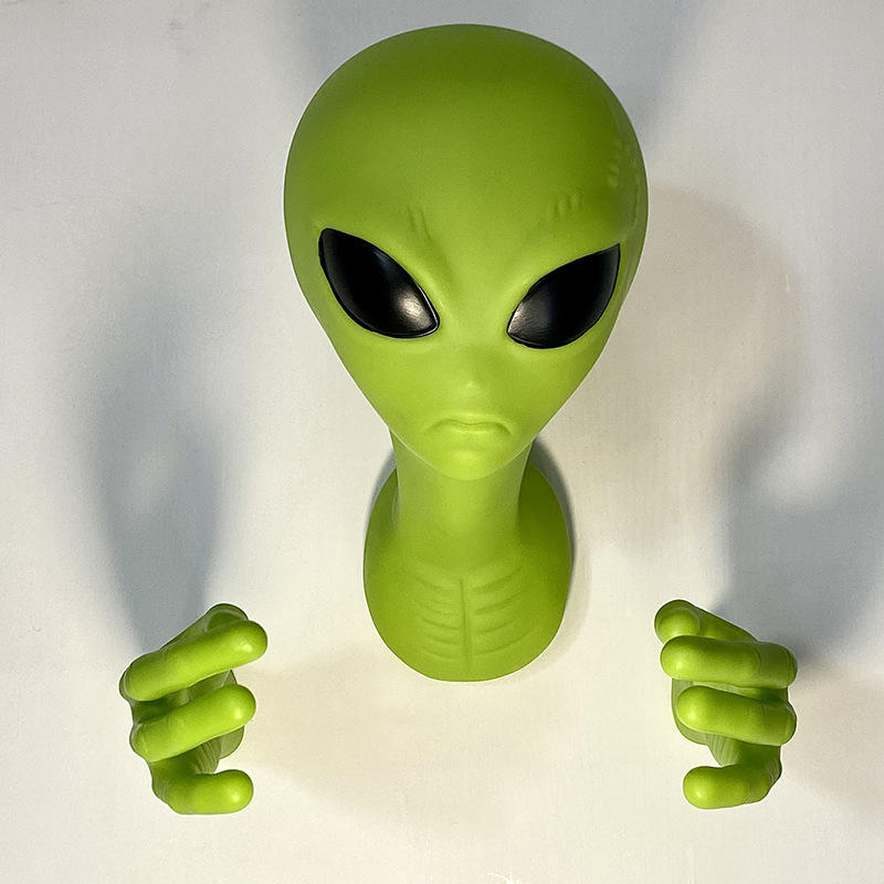 3D Alien PVC Wall Sculpture Easter Decor for Living Room Bedroom Porch ...