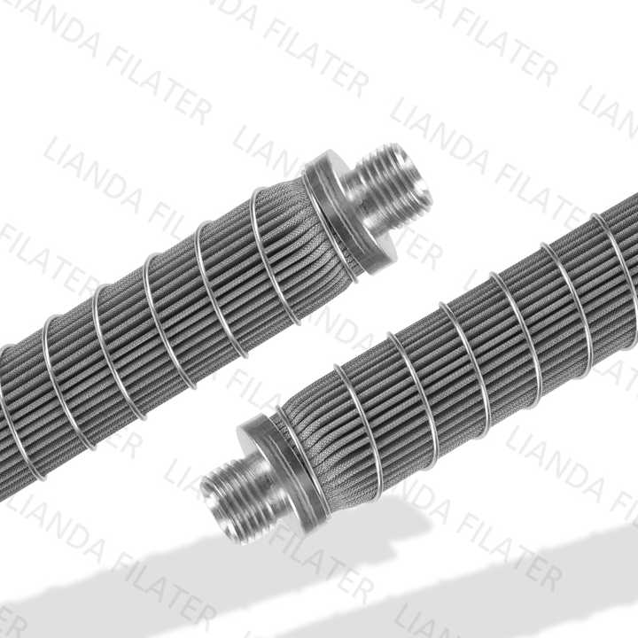 LIANDA New 2205 2507 20 Micron Duplex Sintered Stainless Steel Filter ...