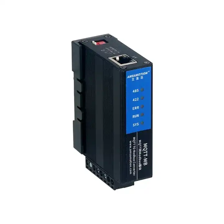 AMSAAMOTION MQTT Modbus RTU TCP Module Industrial Control Protocol Converter for RJ45 Ethernet ...