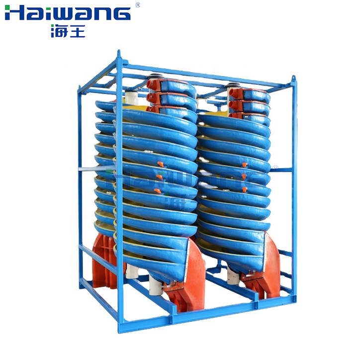 Chrome Ore Spiral Chute Factory Direct Gravity Separator for Gold and ...