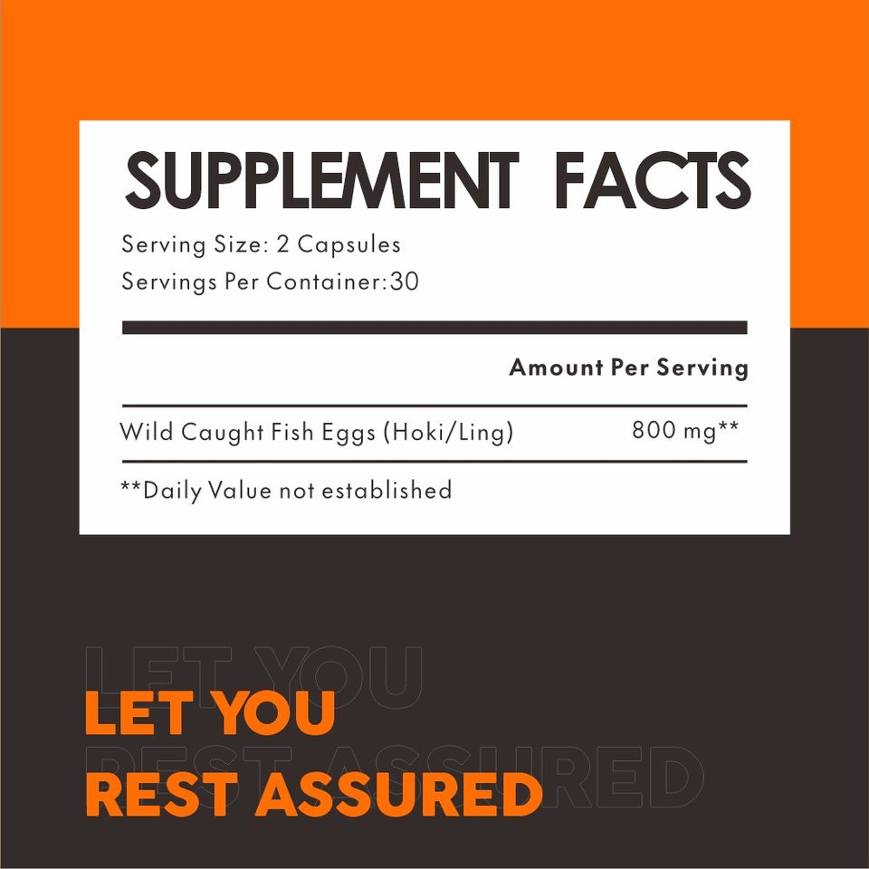 Wild Caught Fish Eggs - Packed with Omega-3 & D K2 Vitamins