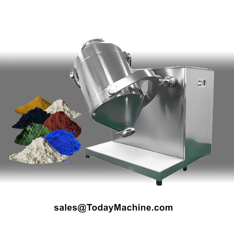 Three-dimensional Swing Chemical Powder 3D Rotating Drum Mixer| Alibaba.com