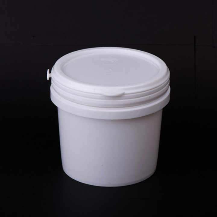 Customize Multiple Capacities White Round Food Grade Plastic Buckets ...