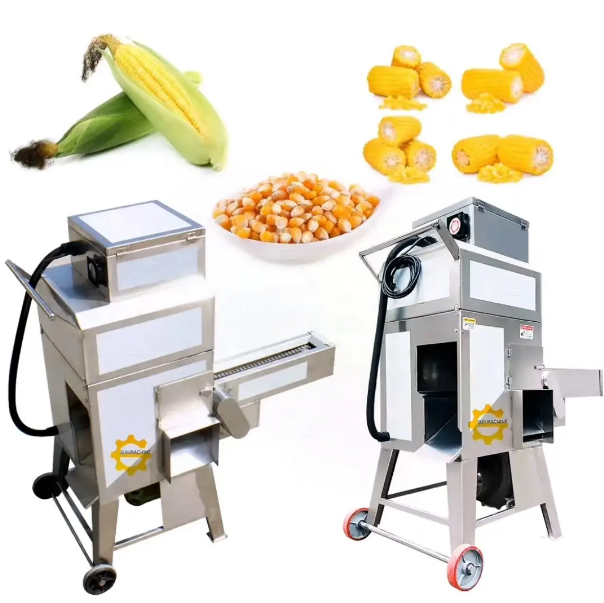 Stainless Steel 304 Sweet Corn Processing Line Sweet Corn Threshing ...