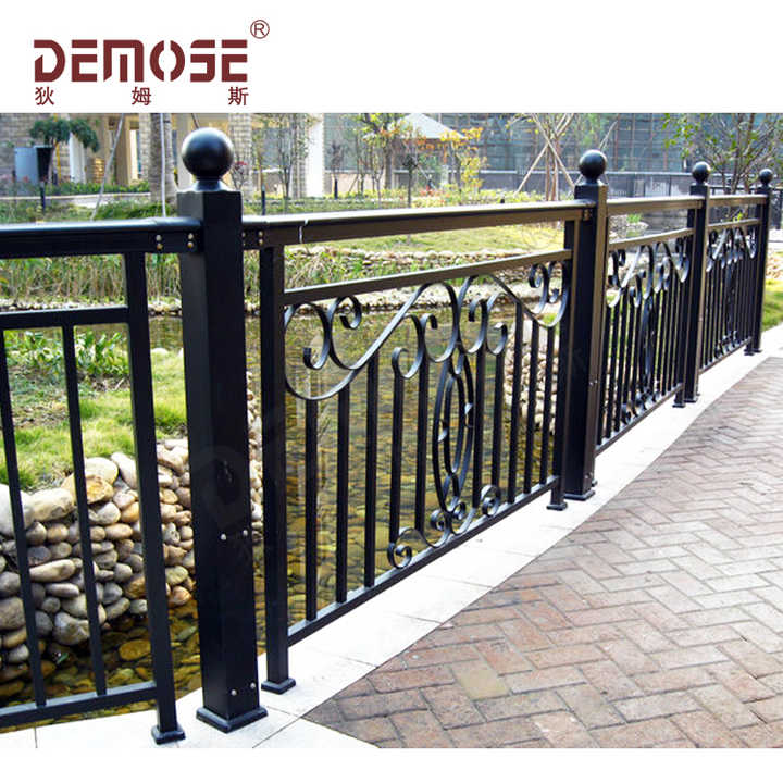Wrought Iron Porch Railings for Outdoor/Indoor Deck Veranda Balconies ...